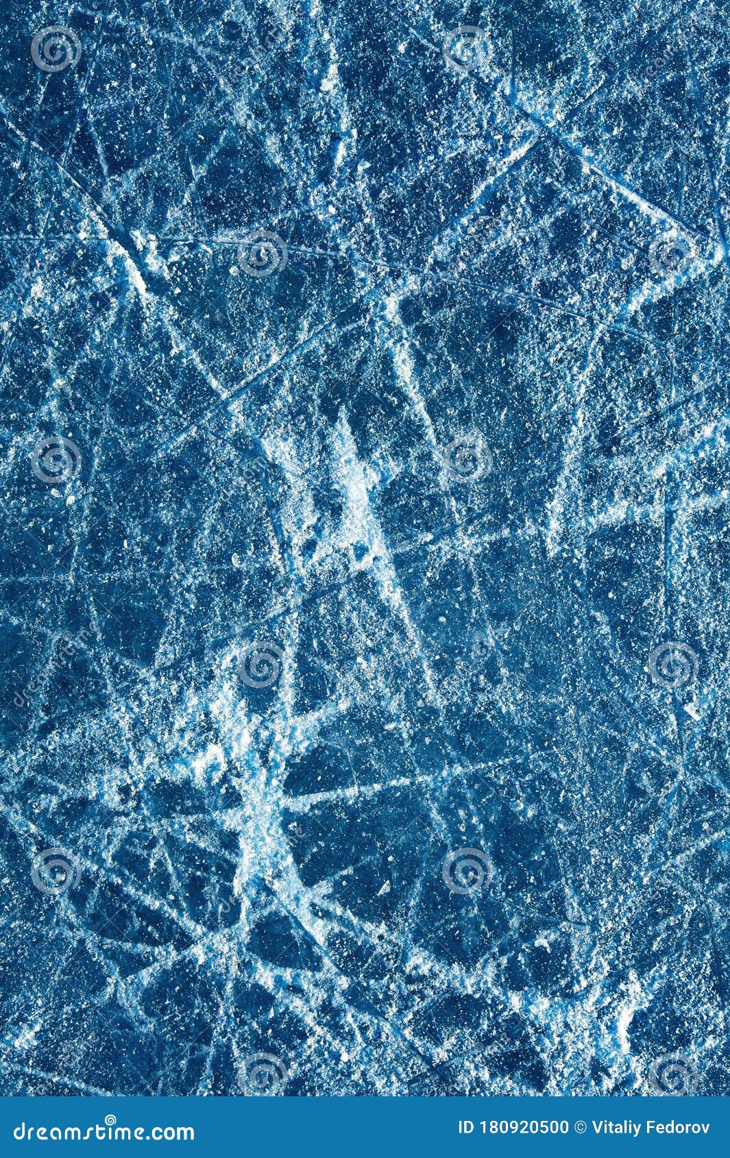 Ice Texture on a Skating Rink. Vertical Photo Stock Photo - Image of ...