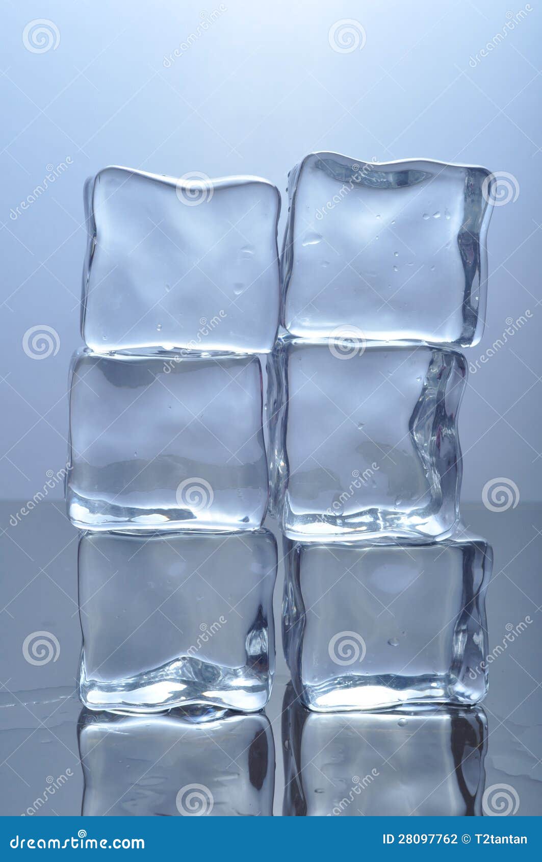 Ice Tower stock photo. Image of fuse, temperature, cubes - 28097762