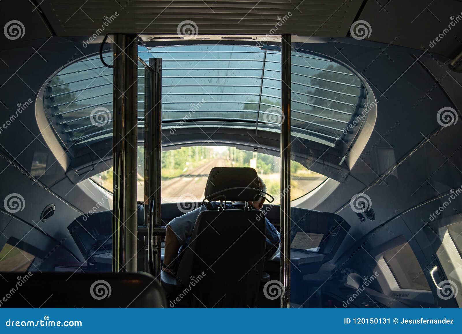 ICE Train Cockpit editorial photo. Image of cockpit - 120150131