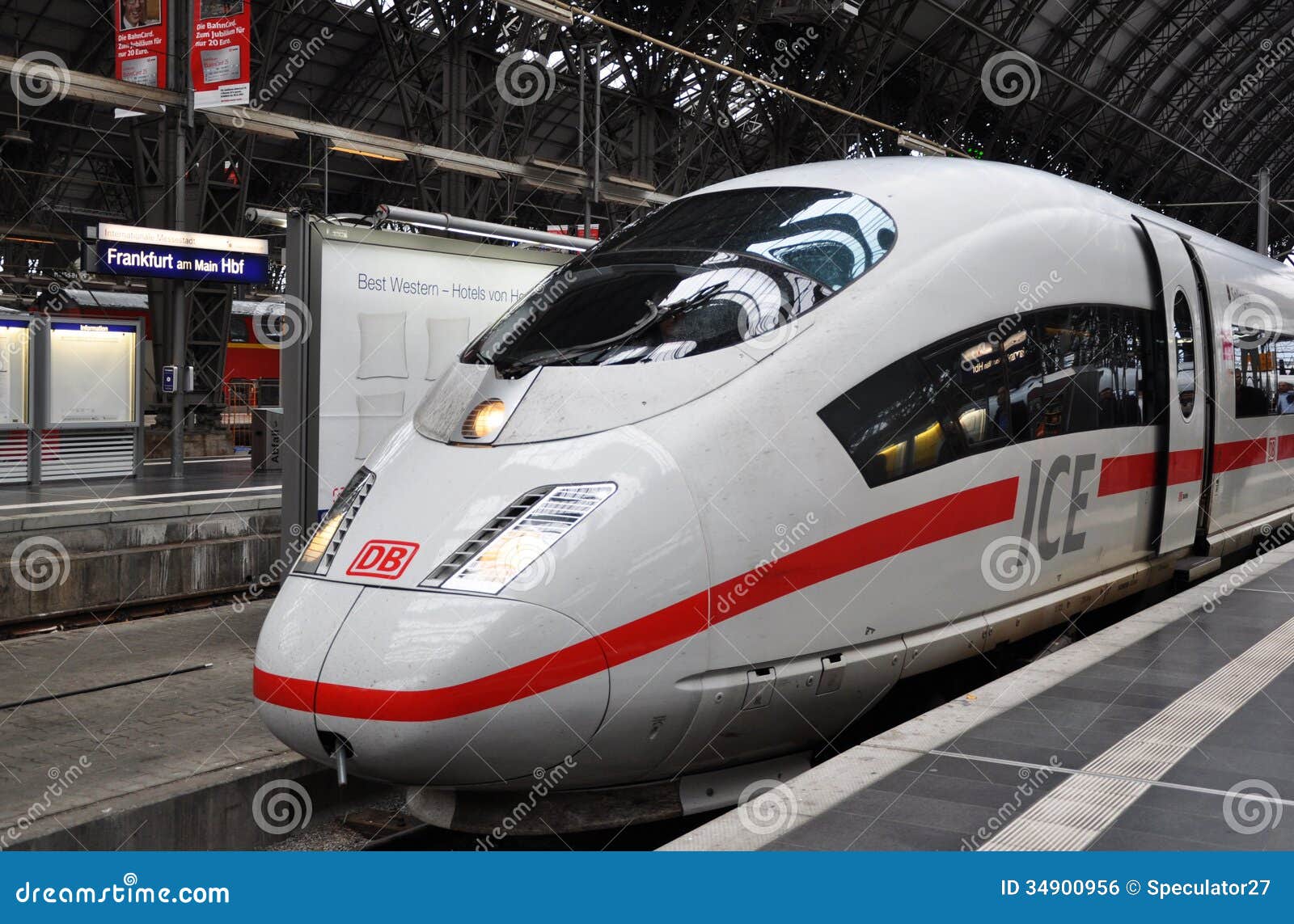 ICE Train editorial photo. Image of business, passenger - 34900956