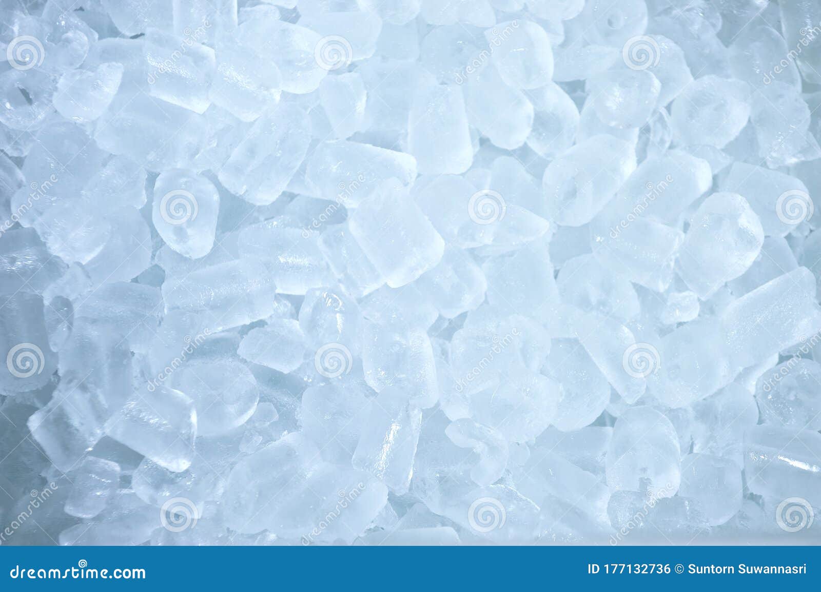 Ice Tube in the Bucket Abstract Background Stock Photo - Image of light ...