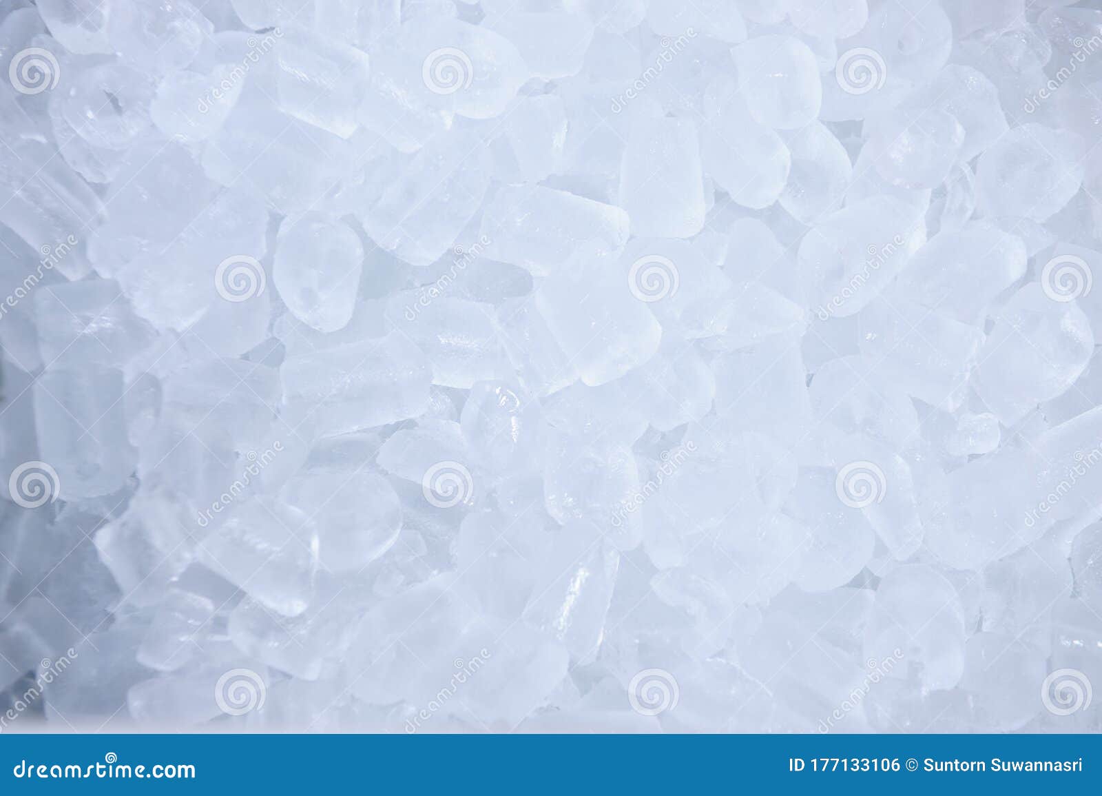 Ice Tube in the Bucket Abstract Background Stock Photo - Image of ...