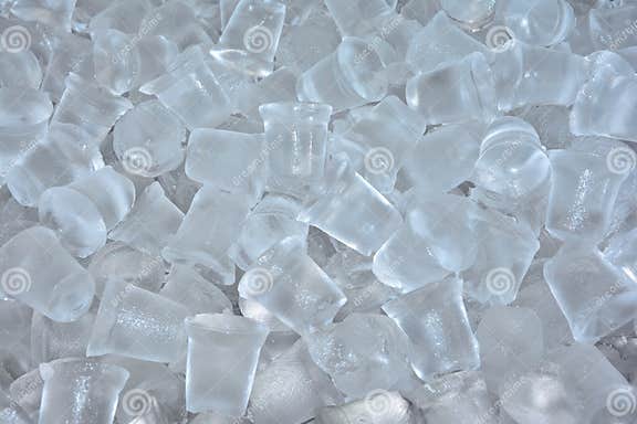 Ice unit stack together. stock photo. Image of macro - 93227250