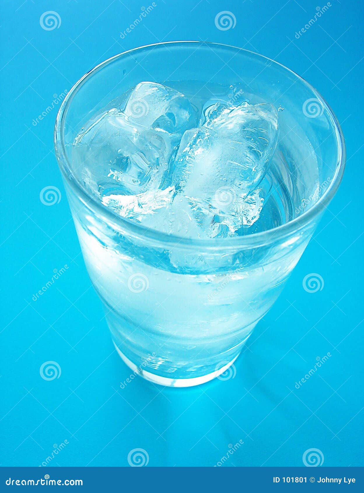 Ice Water stock image. Image of liquid, plain, blue, thirst - 101801