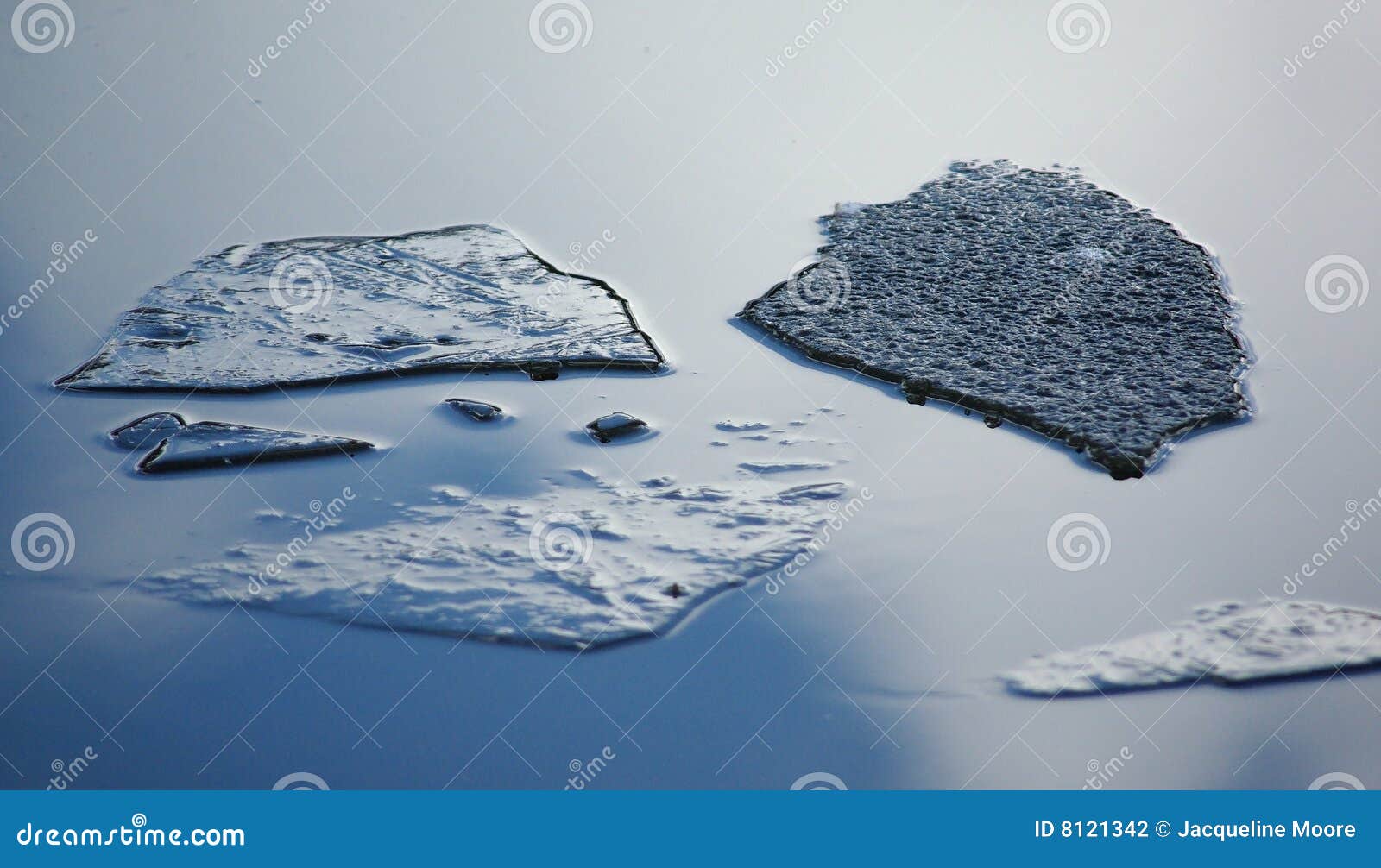 Ice on water stock photo. Image of season, cold, pieces - 8121342