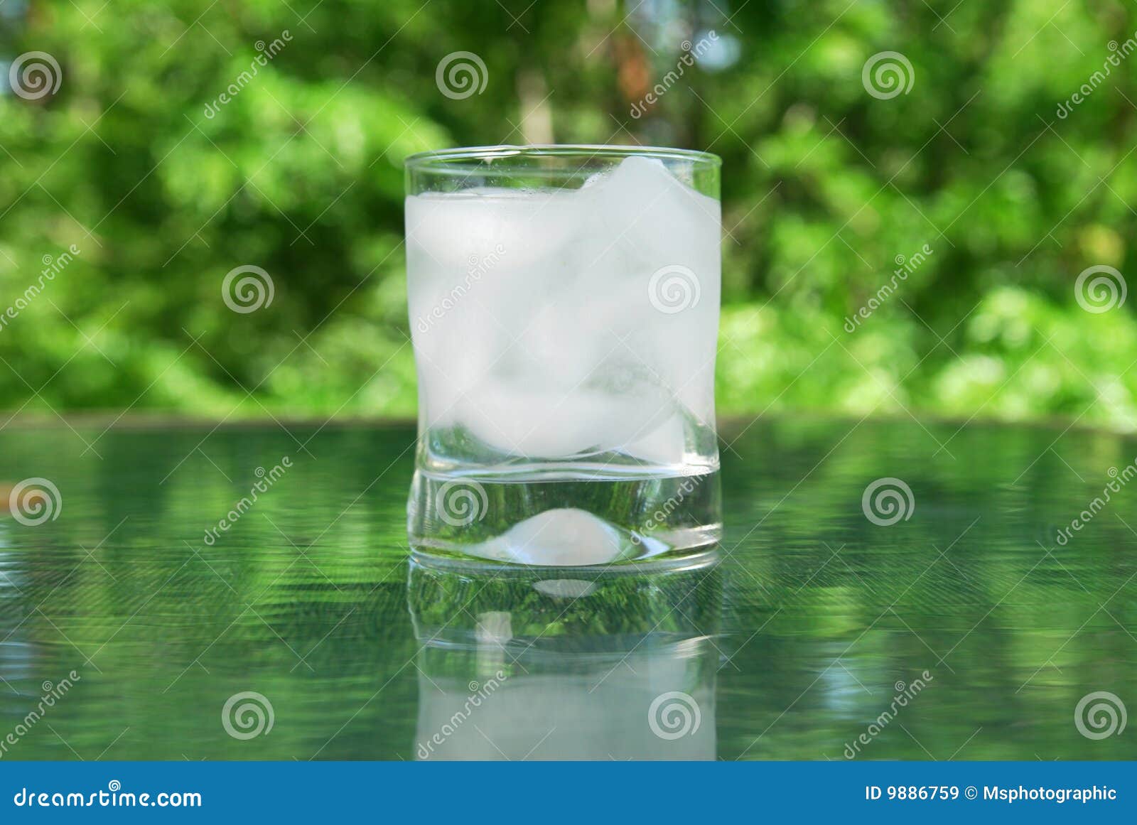Ice Water stock image. Image of refreshing, pure, summertime - 9886759