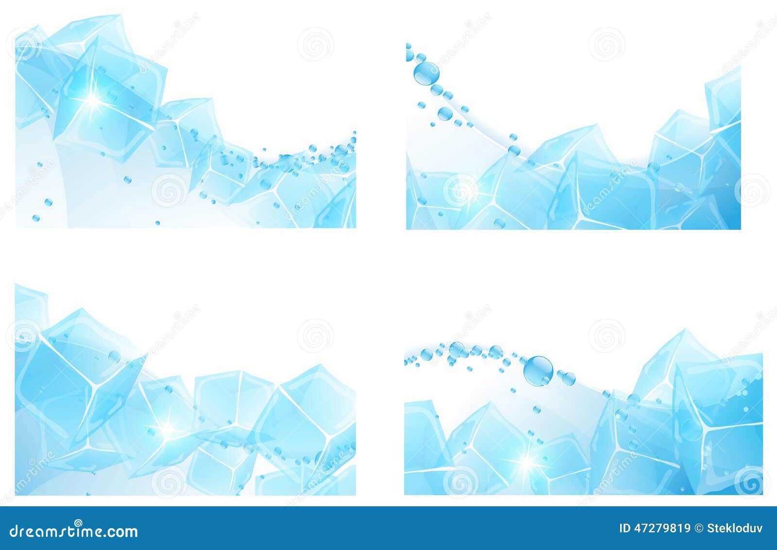 Ice Water stock vector. Illustration of close, frozen - 47279819
