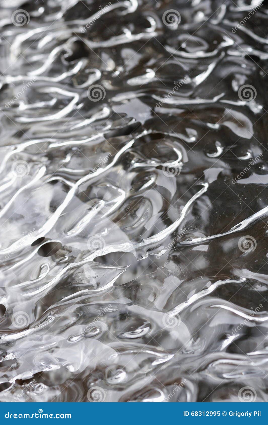Ice and water flow stock image. Image of icicle, abstract - 68312995