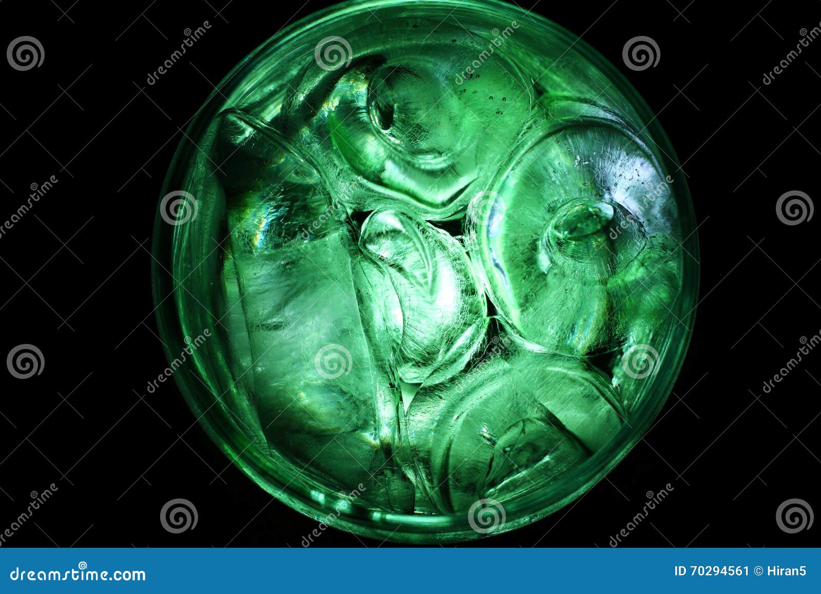 Ice and Water with Lighr Color Stock Image - Image of refreshment ...