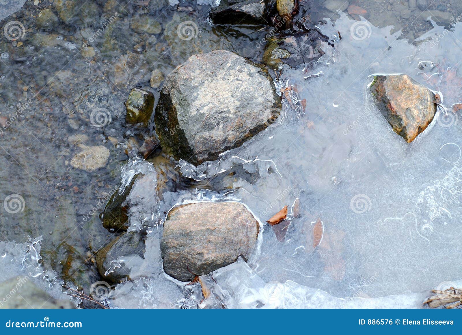 Ice and water texture stock photo. Image of flow, water - 886576