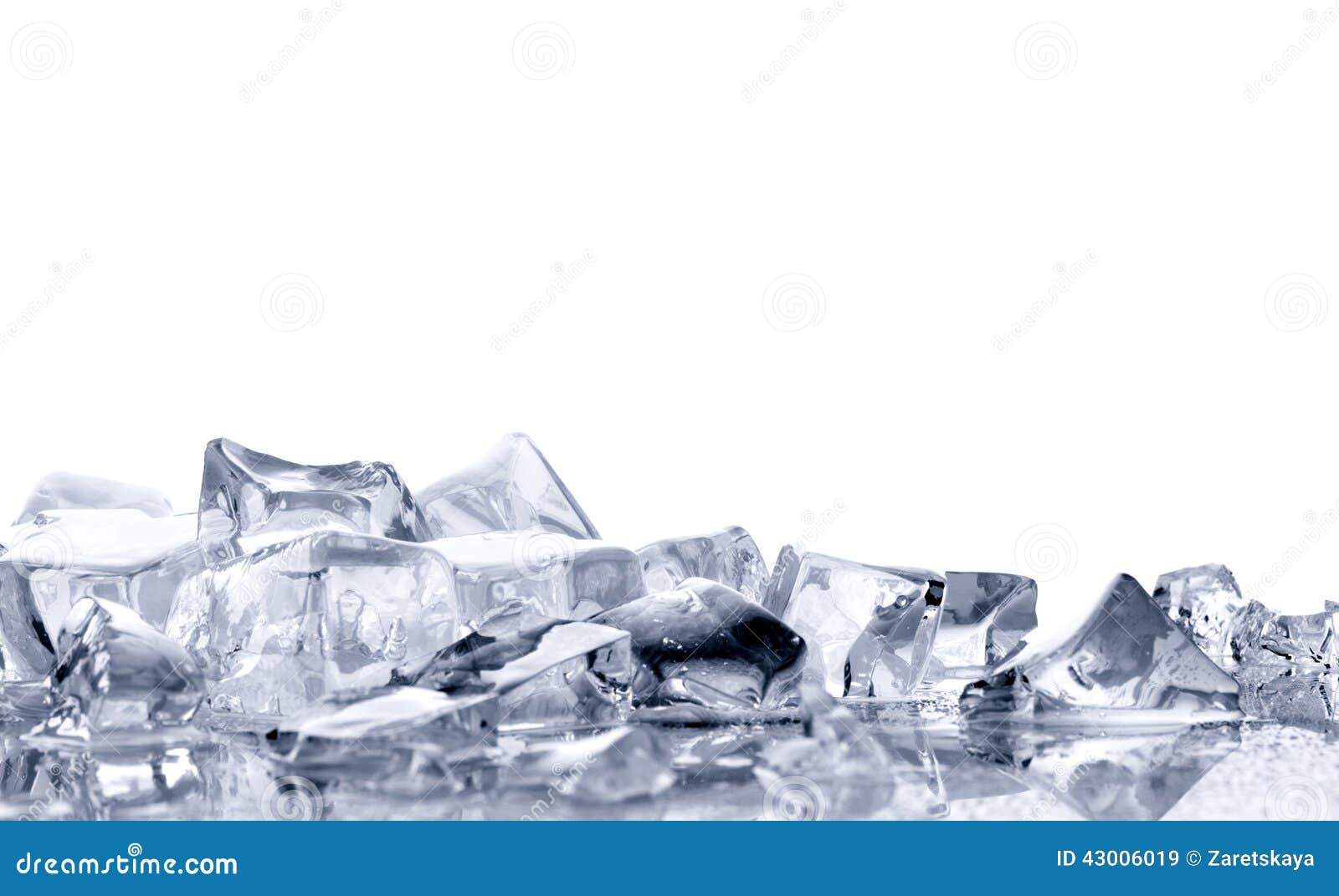 Ice on white background stock image. Image of cold, crystal - 43006019