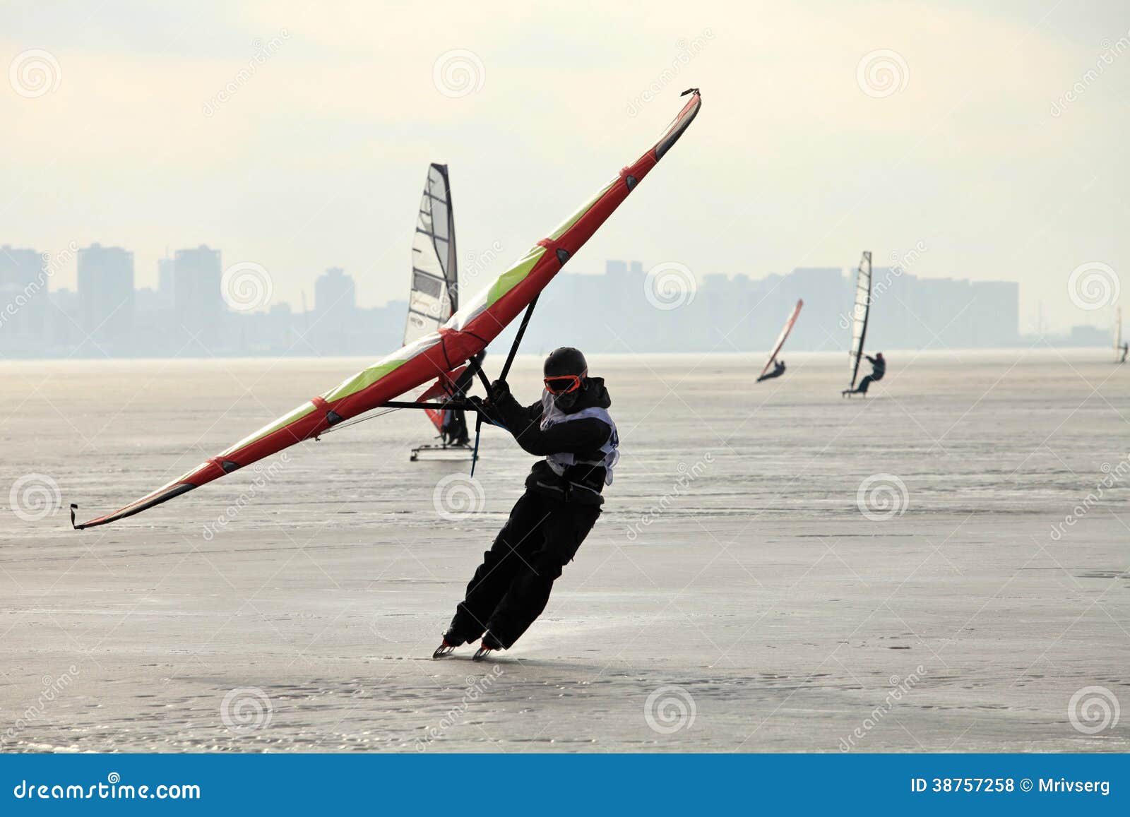 Ice-wing stock photo. Image of winter, sport, speed, sail - 38757258