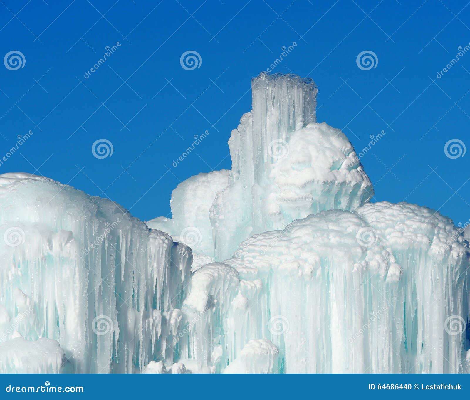 Ice in Winter stock photo. Image of january, water, winter - 64686440