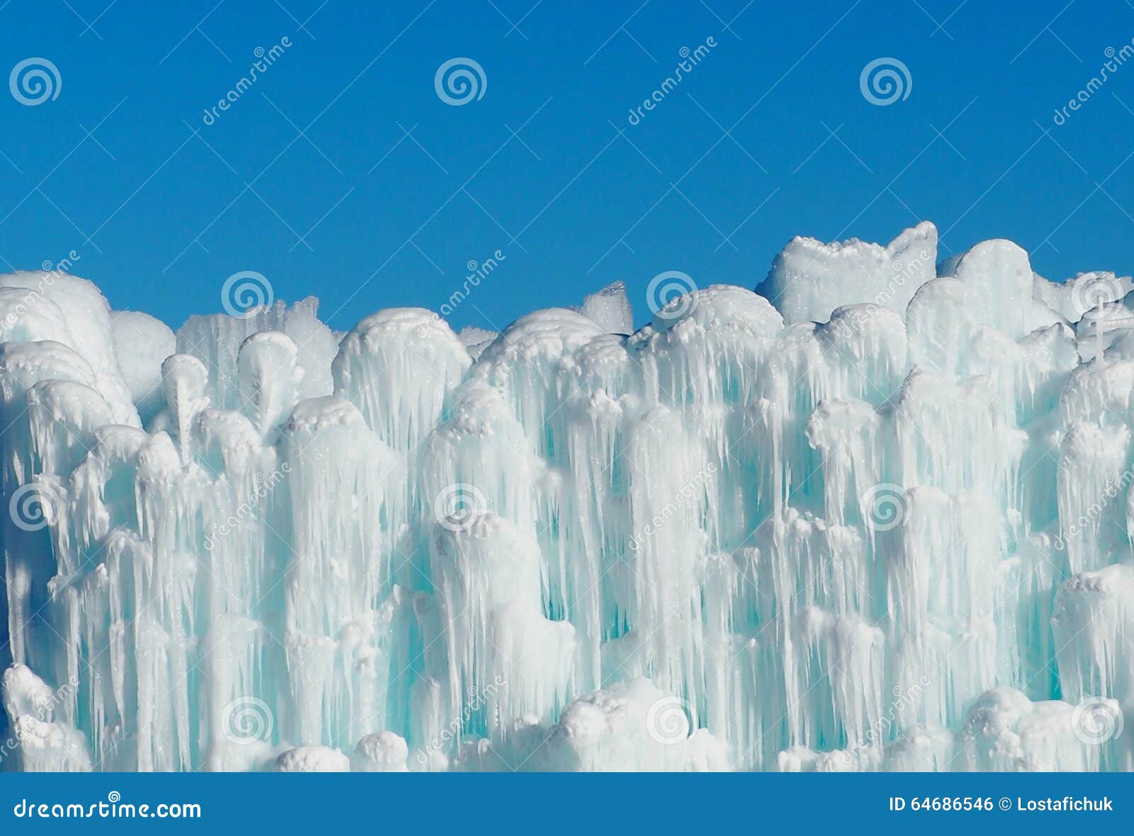 Ice in Winter stock photo. Image of seasonal, winter - 64686546