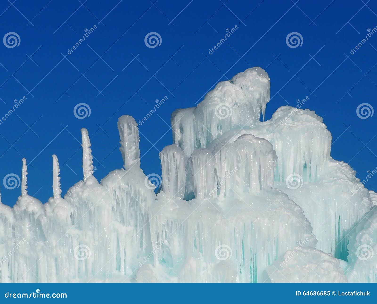 Ice in Winter stock image. Image of frozen, january, winter - 64686685