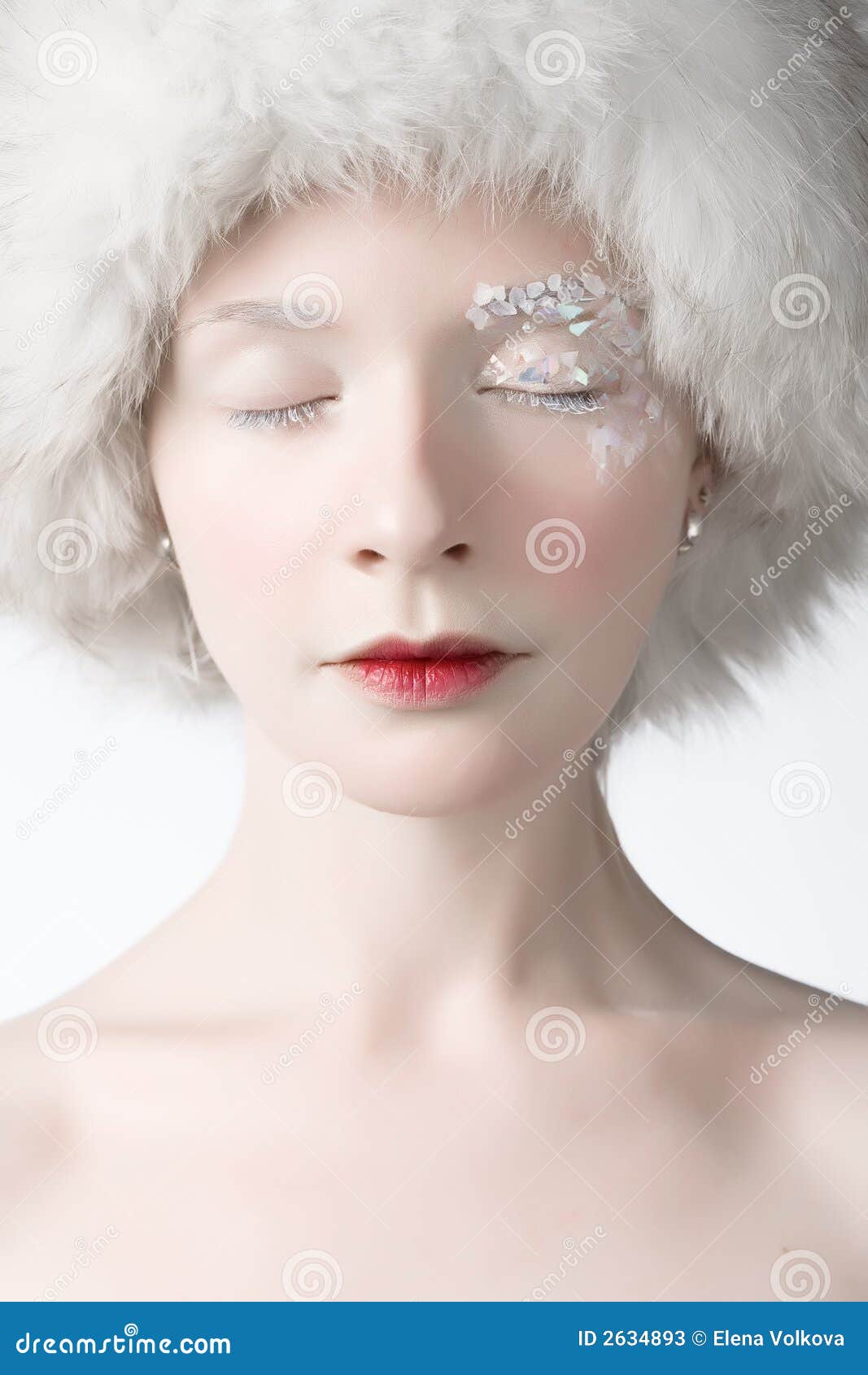 Ice woman stock image. Image of female, passion, close - 2634893