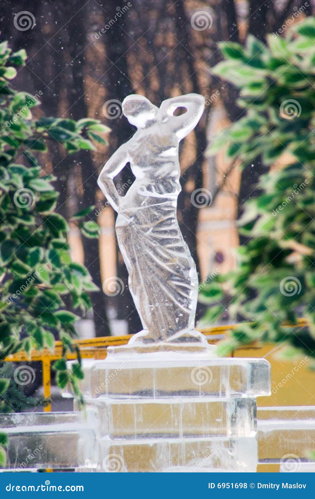 The ice woman stock photo. Image of hoarfrost, sculpture - 6951698