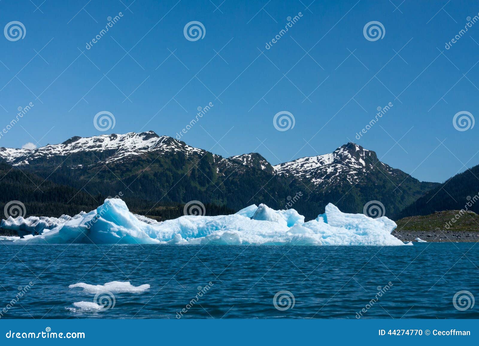 Iceberg in Alaska stock photo. Image of prince, wilderness - 44274770