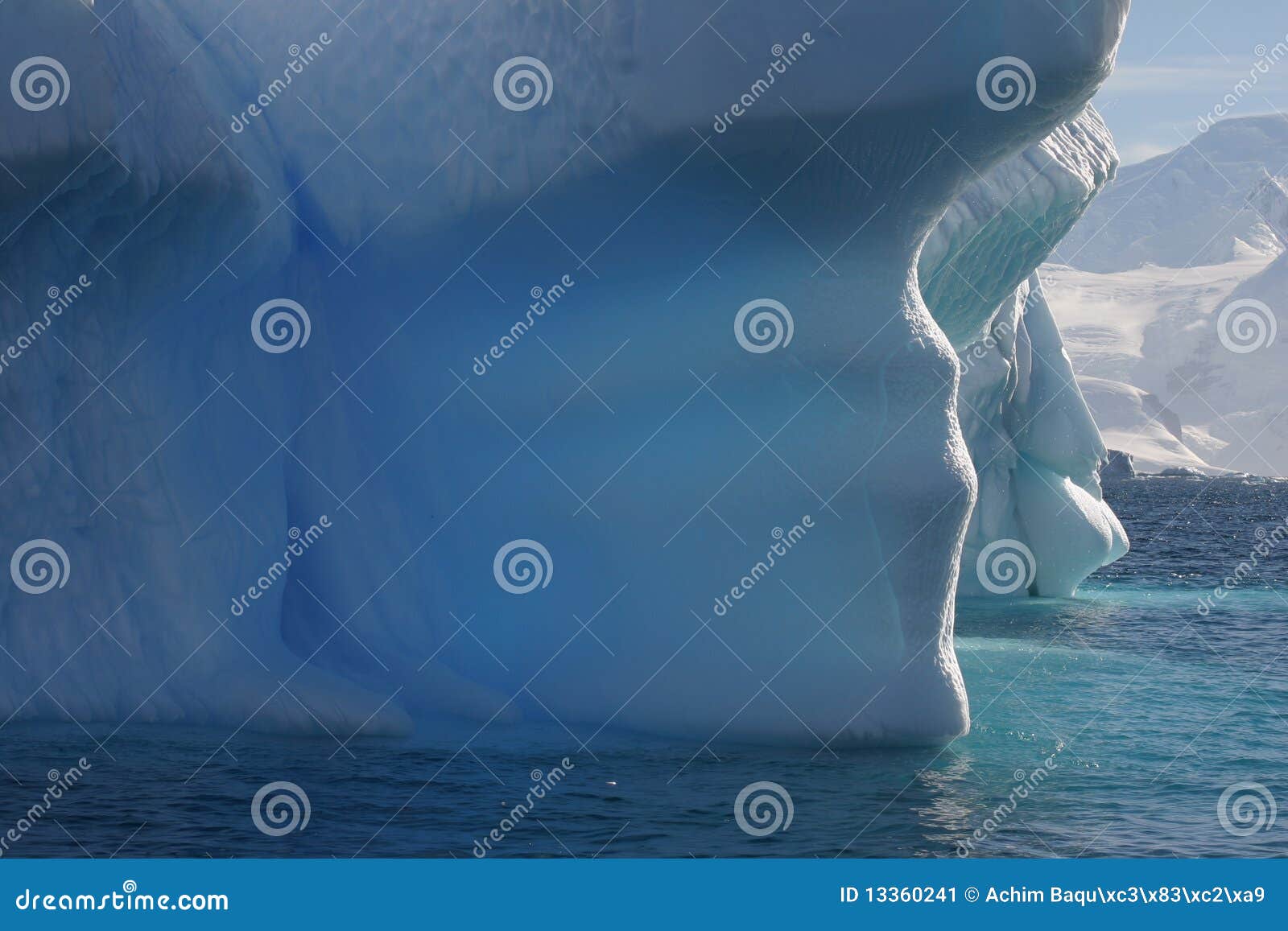 Iceberg close-up stock image. Image of protection, recreation - 13360241