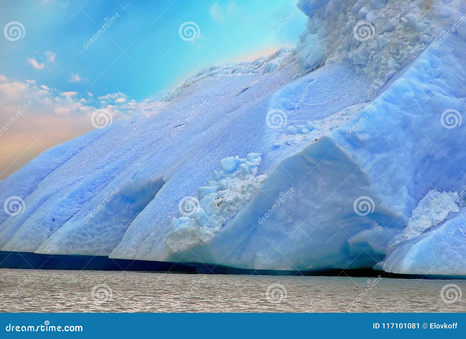 Iceberg Da Geleira De Spegazzini Imagem de Stock - Imagem de argentina ...