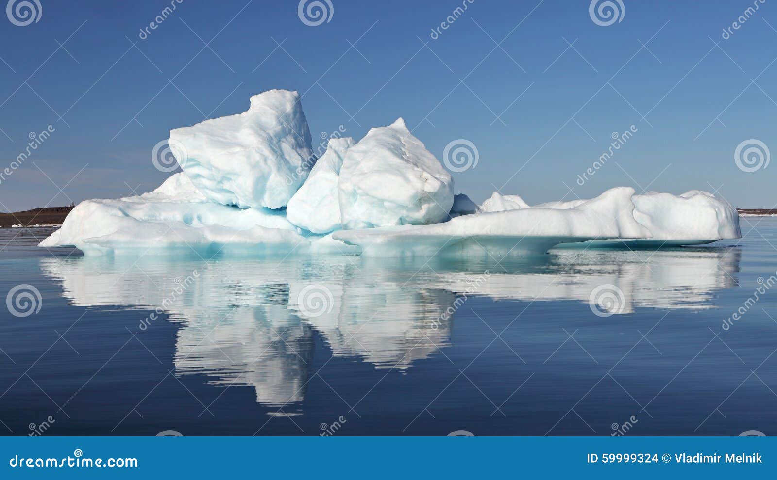 Iceberg stock photo. Image of submerged, icecaps, glacier - 59999324