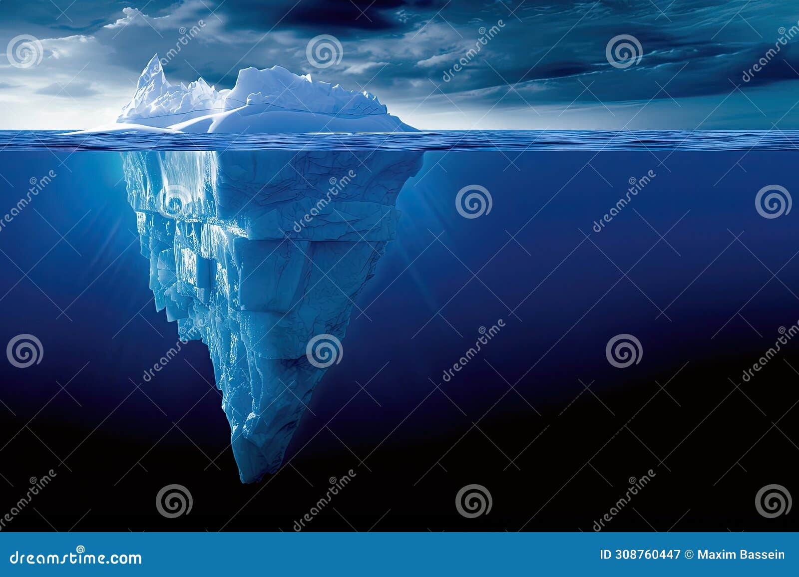 The Iceberg is a Hidden Danger and the Concept of Global Warming ...
