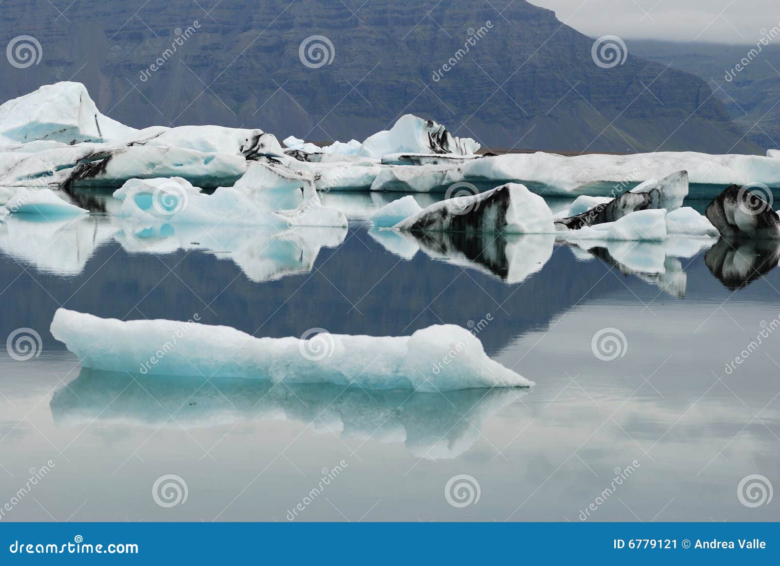 Iceberg in iceland stock image. Image of nature, lagoon - 6779121