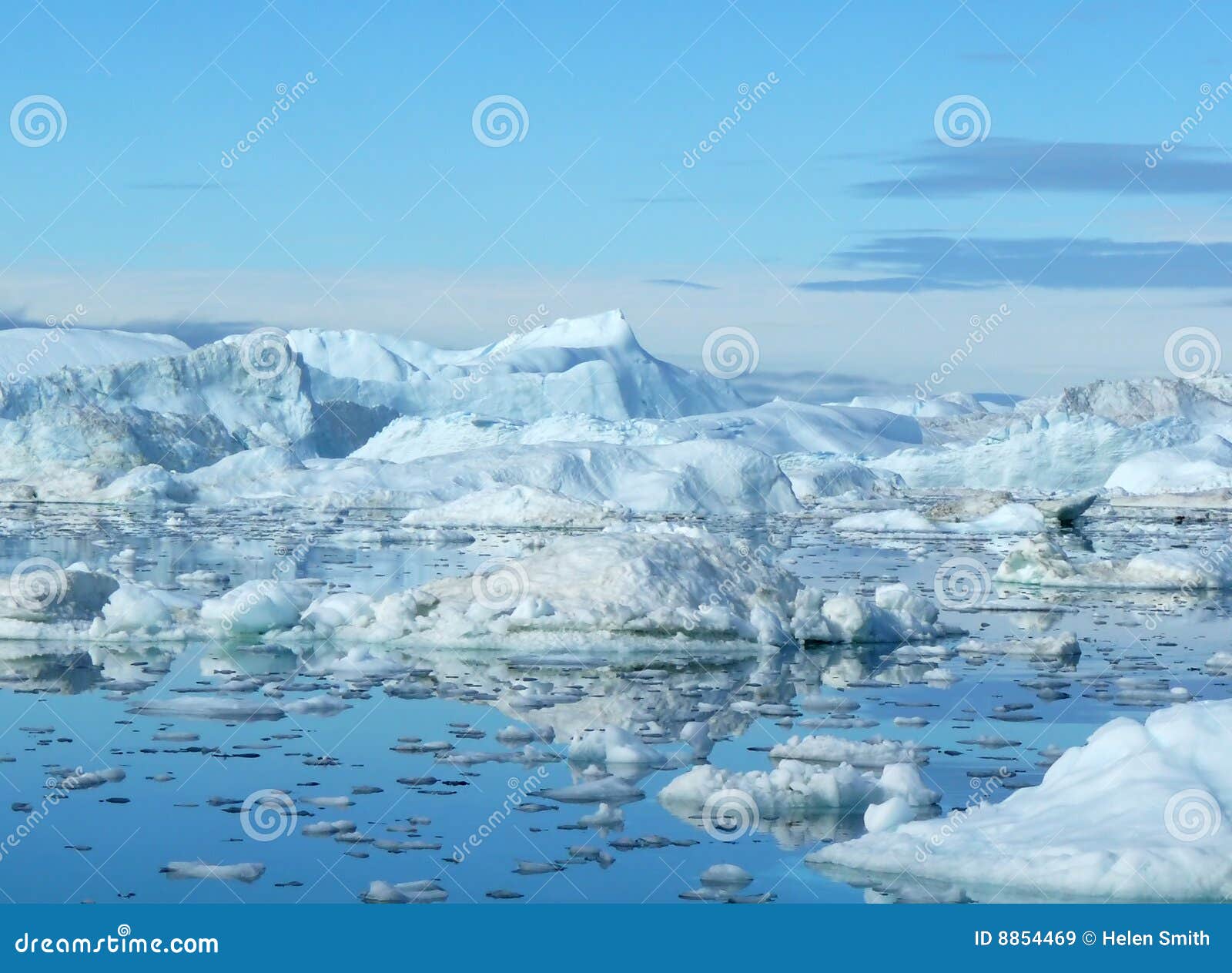 Iceberg Landscape stock image. Image of iceberg, icebergs - 8854469