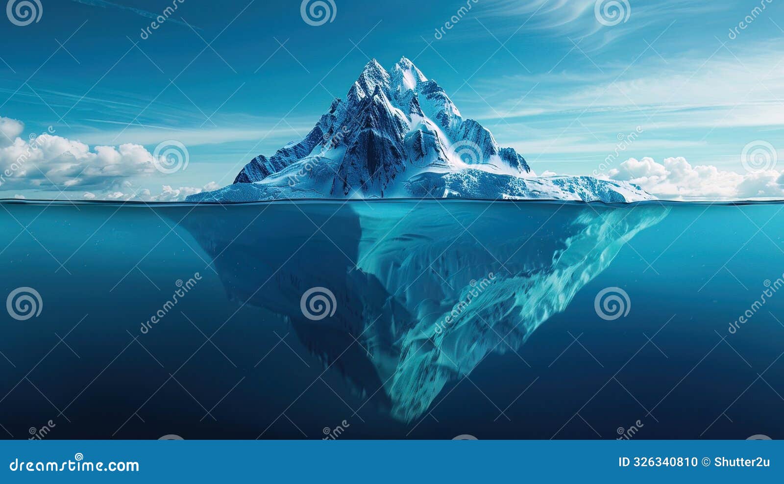Iceberg Model In Polar Regions Which Shows A Big Hidden Potential ...