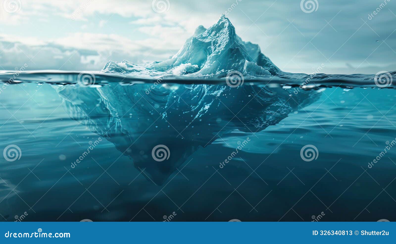 Iceberg Model In Polar Regions Which Shows A Big Hidden Potential ...