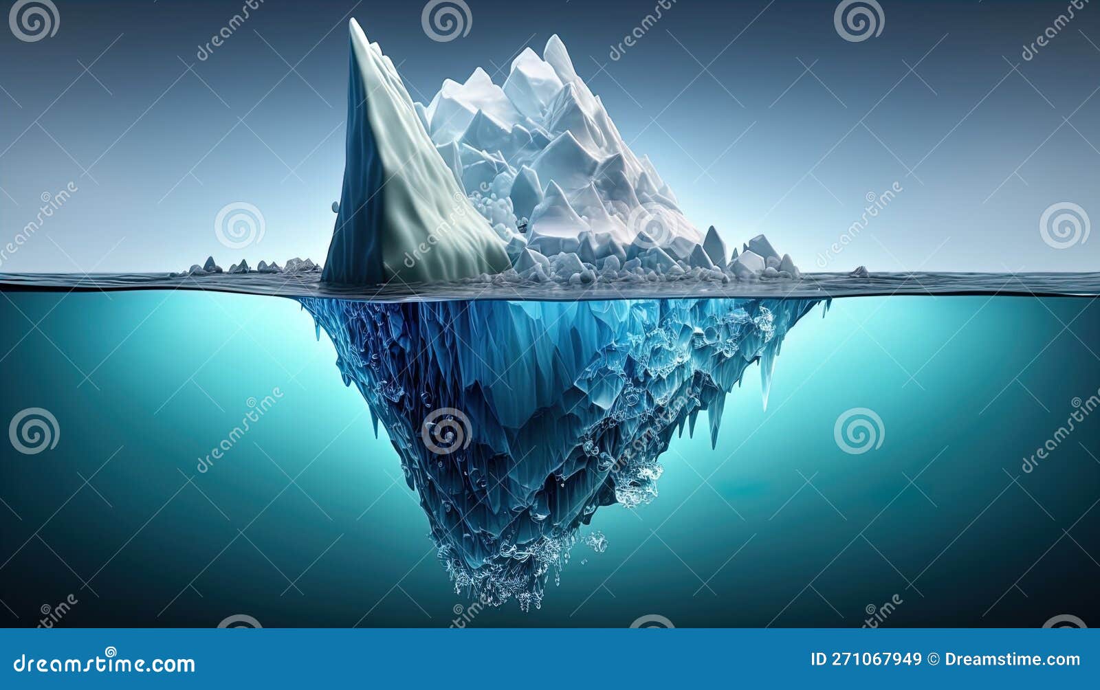 Iceberg Model in Polar Regions Which Shows a Big Hidden Potential ...