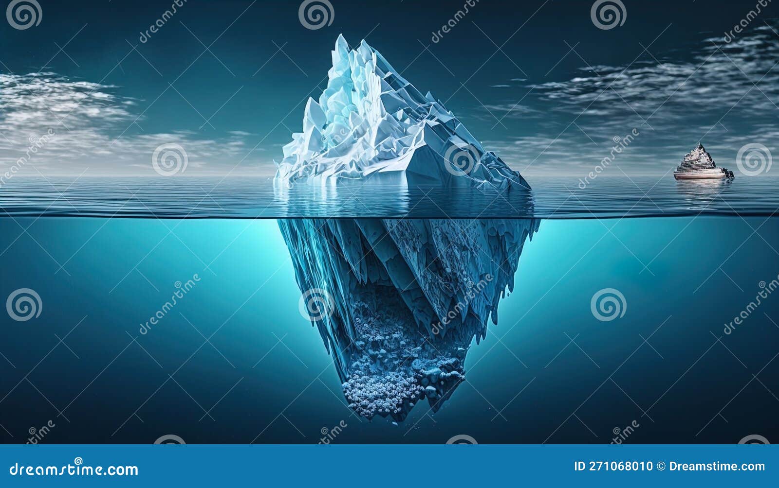 Iceberg Model in Polar Regions Which Shows a Big Hidden Potential ...