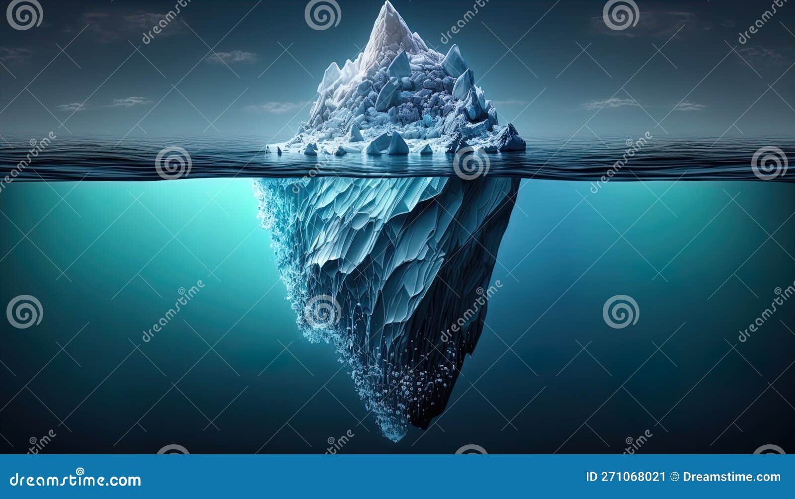 Iceberg Model in Polar Regions Which Shows a Big Hidden Potential ...