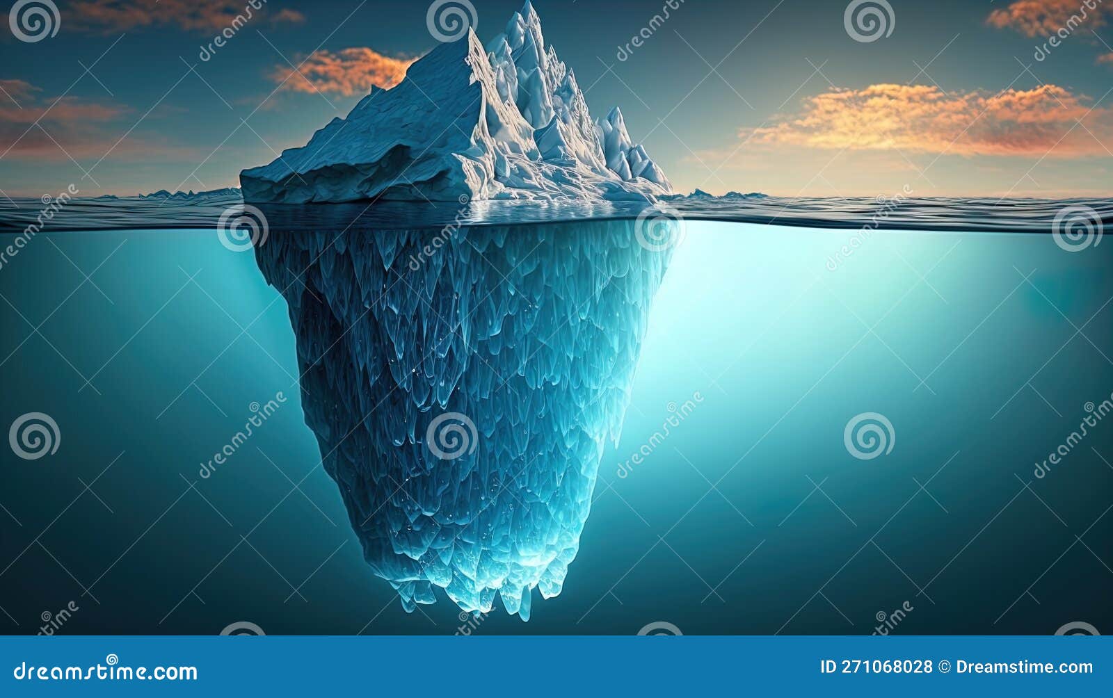 Iceberg Model in Polar Regions Which Shows a Big Hidden Potential ...