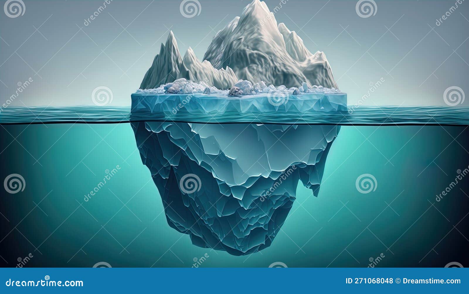 Iceberg Model in Polar Regions Which Shows a Big Hidden Potential ...