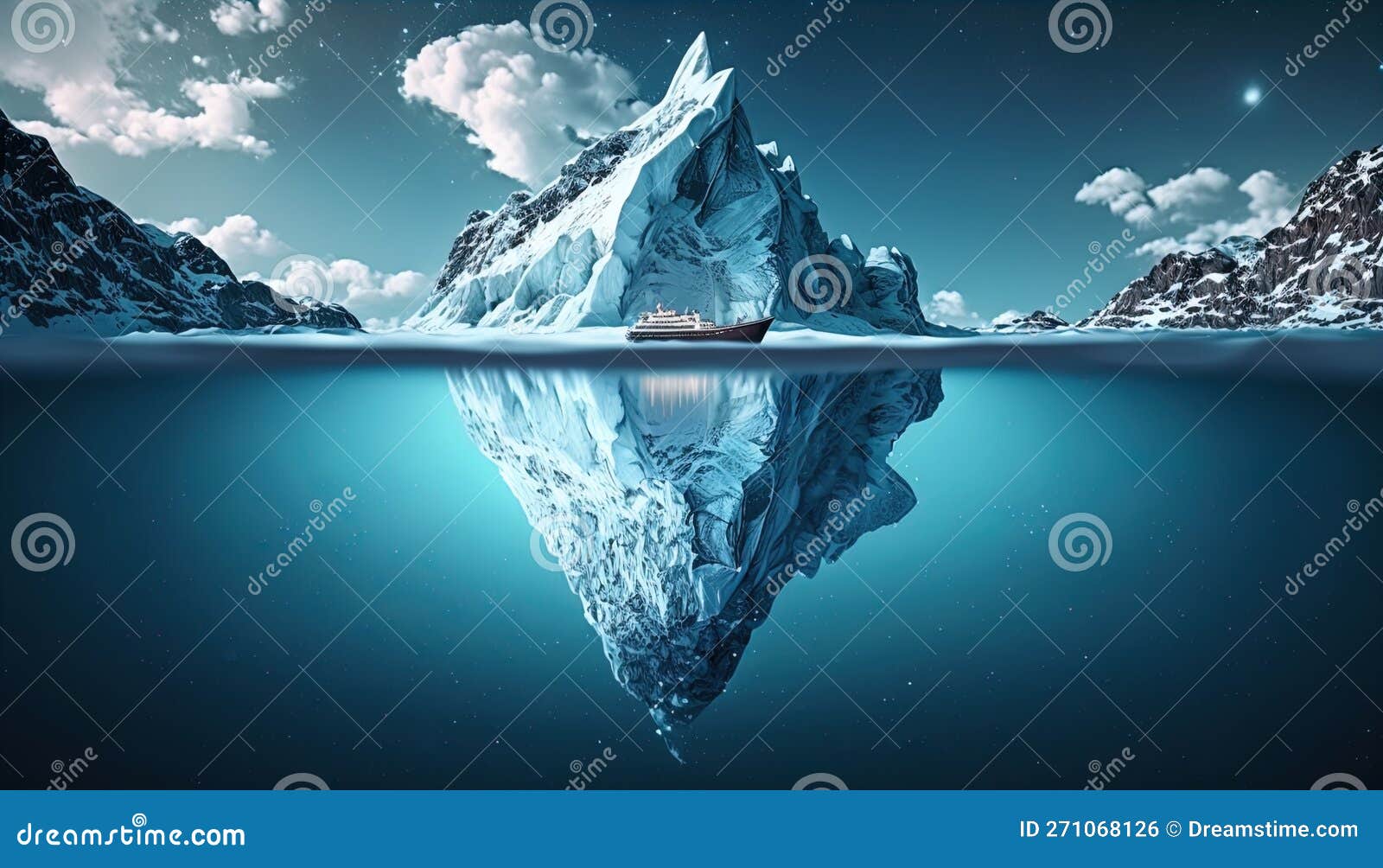 Iceberg Model in Polar Regions Which Shows a Big Hidden Potential ...