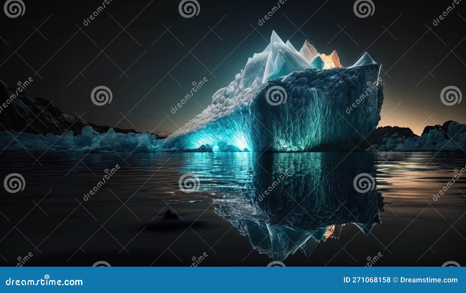 Iceberg Model in Polar Regions Which Shows a Big Hidden Potential ...