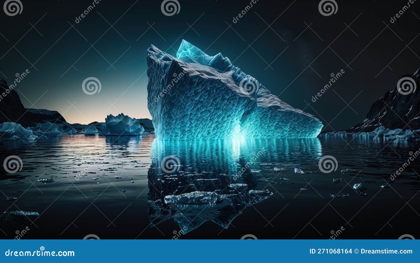 Iceberg Model in Polar Regions Which Shows a Big Hidden Potential ...