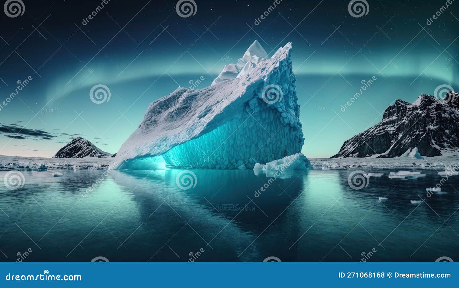 Iceberg Model in Polar Regions Which Shows a Big Hidden Potential ...