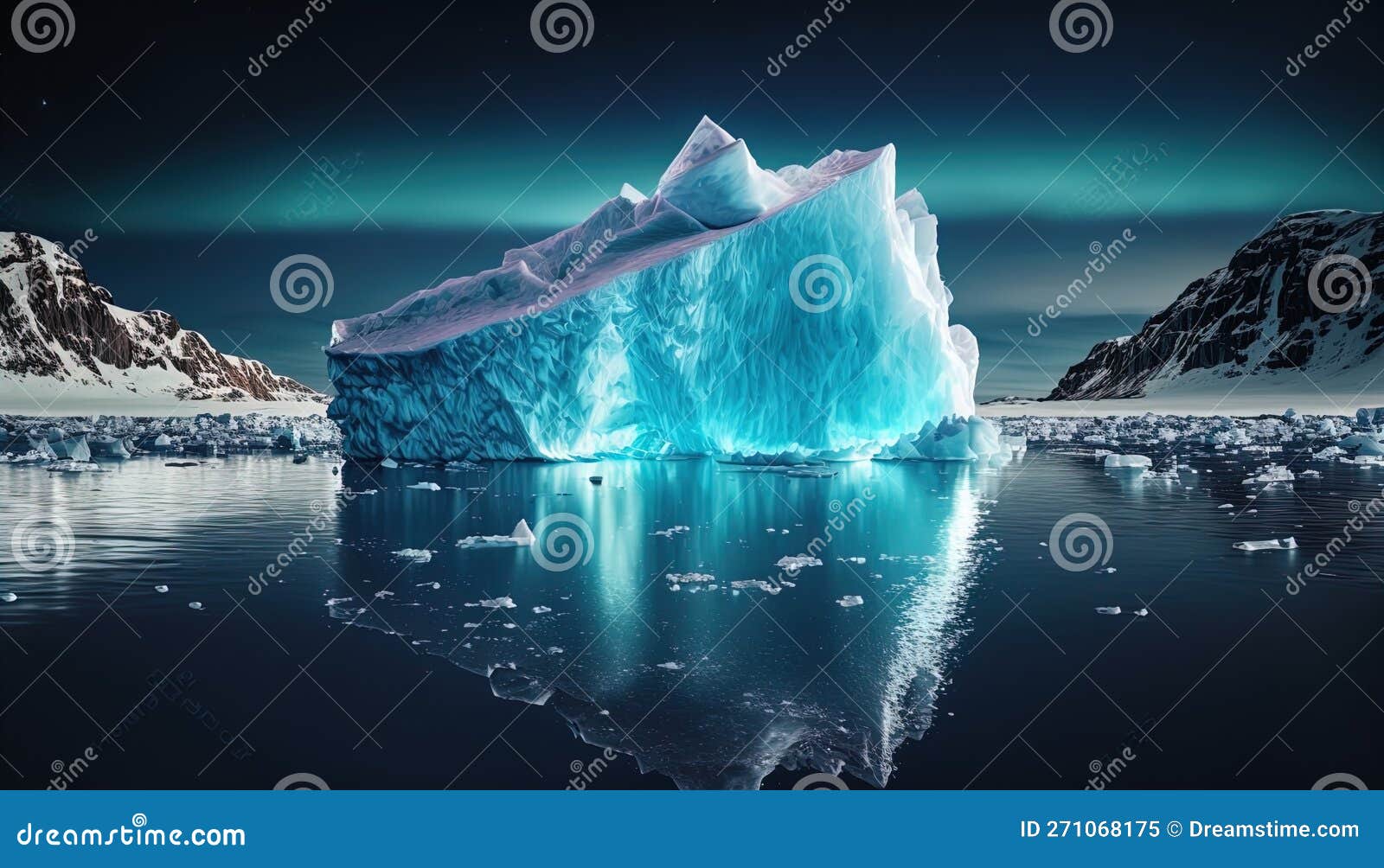 Iceberg Model in Polar Regions Which Shows a Big Hidden Potential ...