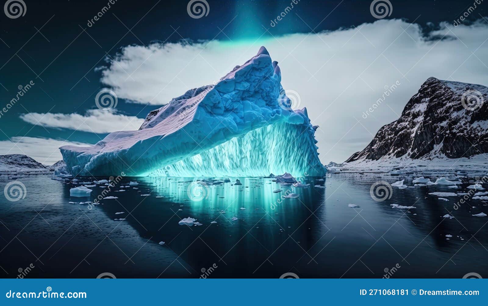 Iceberg Model in Polar Regions Which Shows a Big Hidden Potential ...