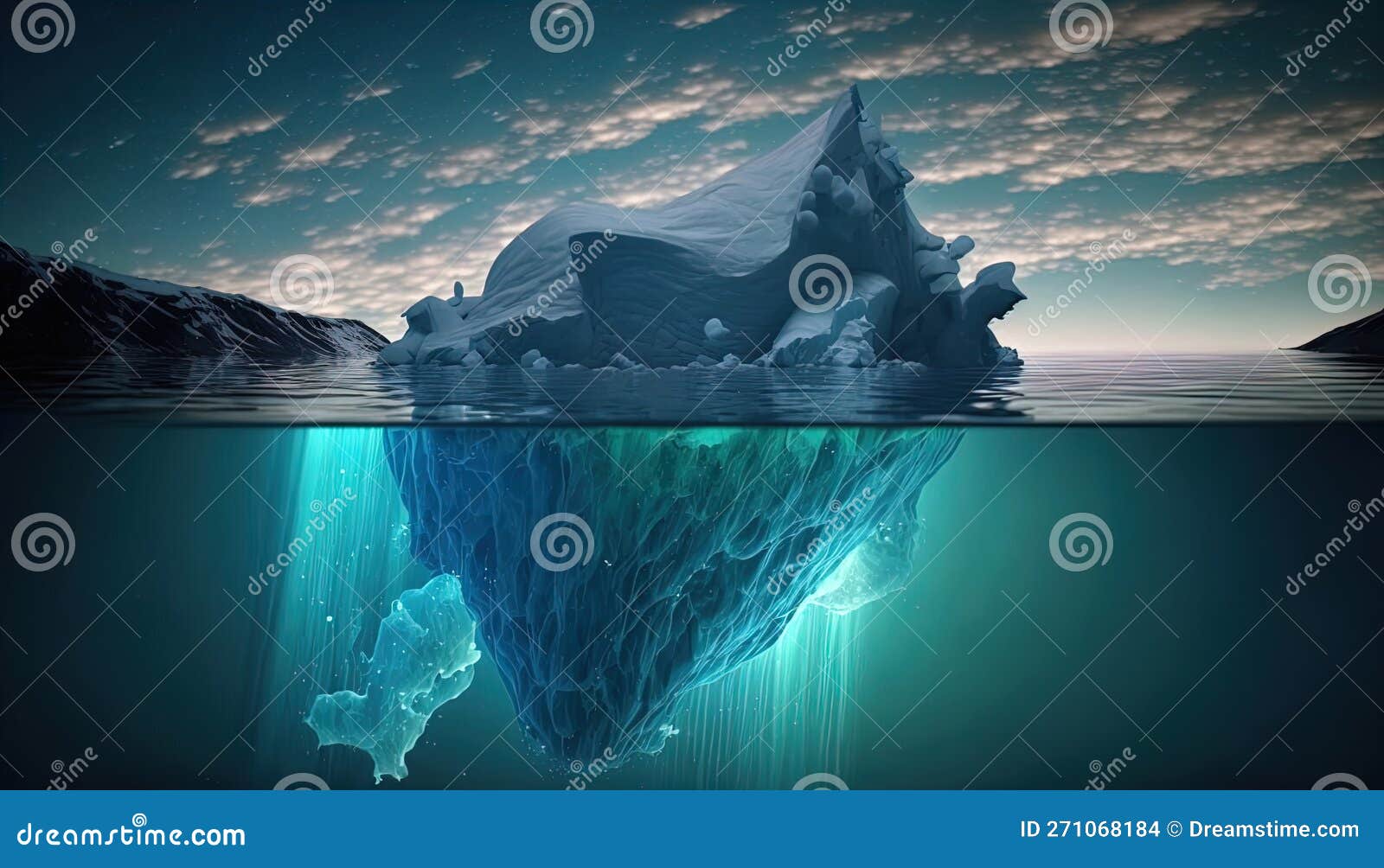 Iceberg Model in Polar Regions Which Shows a Big Hidden Potential ...