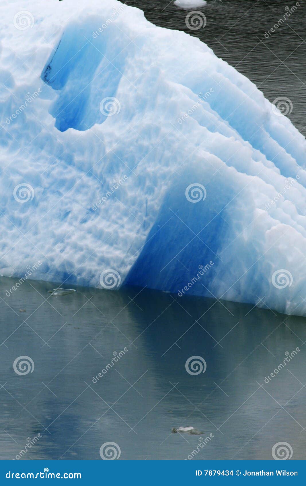 Iceberg Reflection stock photo. Image of water, frozen - 7879434