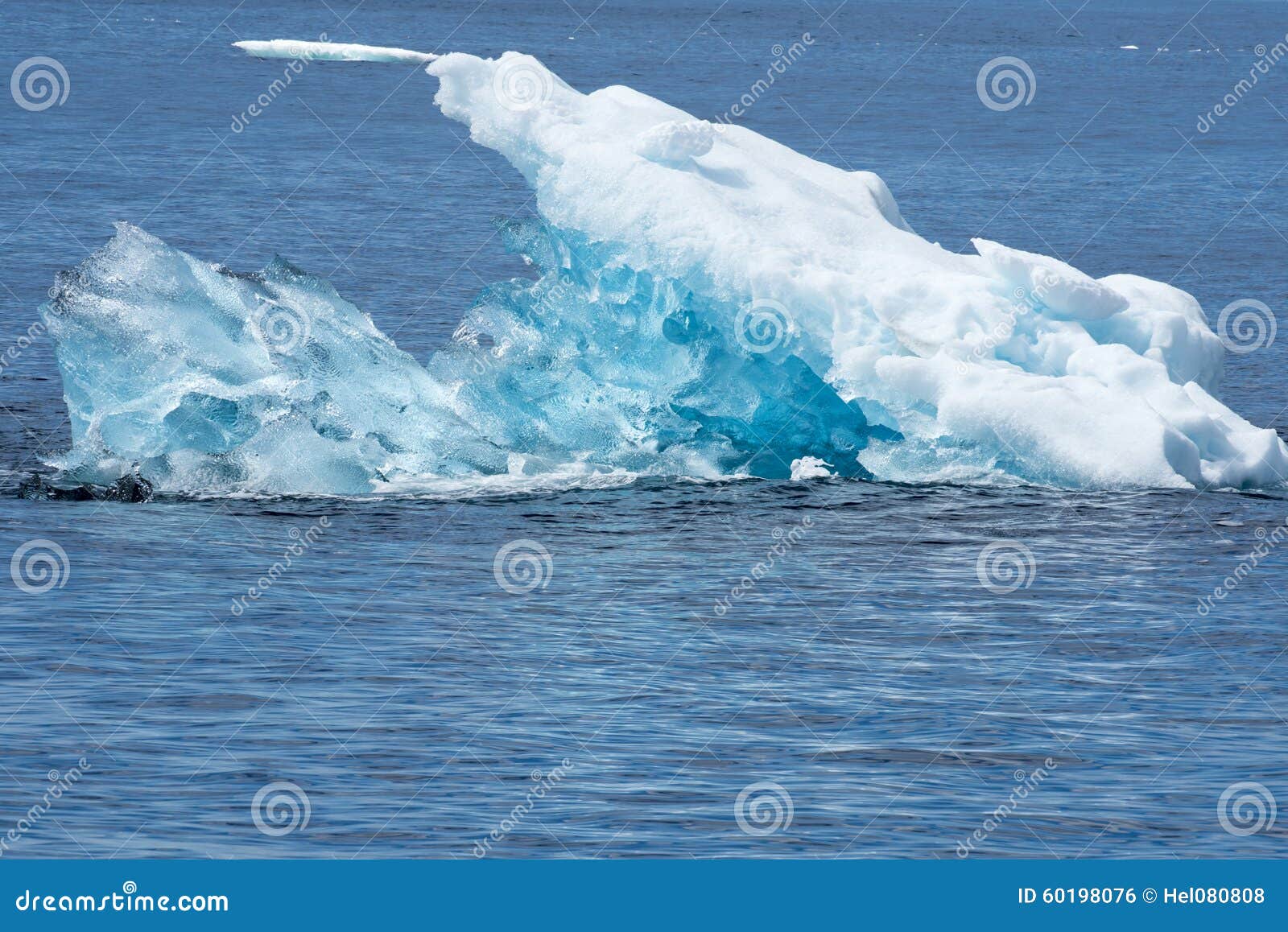 Iceberg with Textures, Crystalclear Iceberg Stock Photo - Image of ...