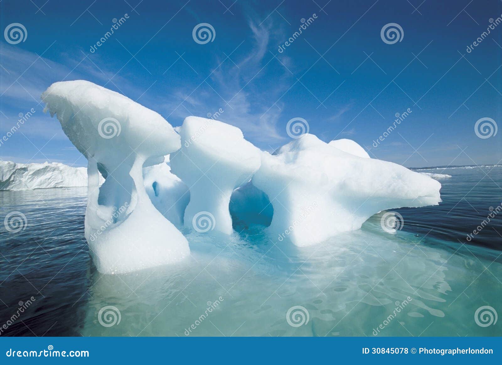 Iceberg and water stock photo. Image of geography, 1268 - 30845078