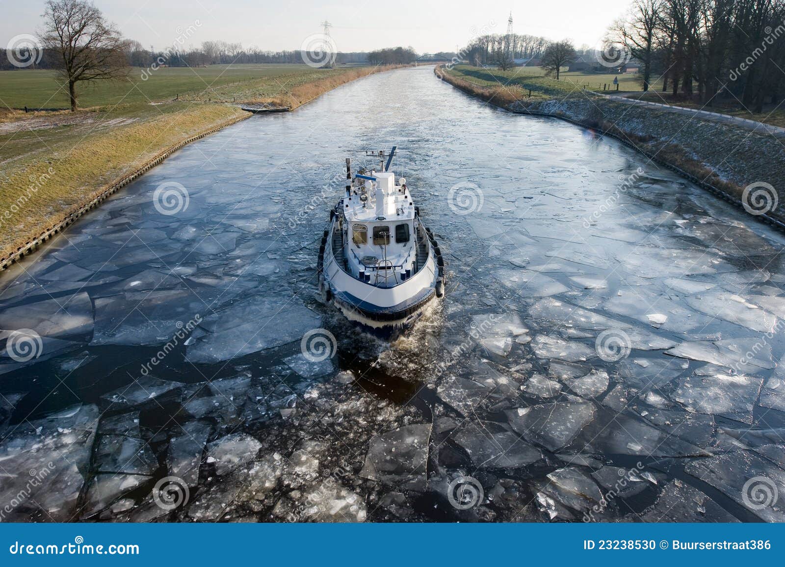 Icebreaker stock photo. Image of nature, landscape, winter - 23238530