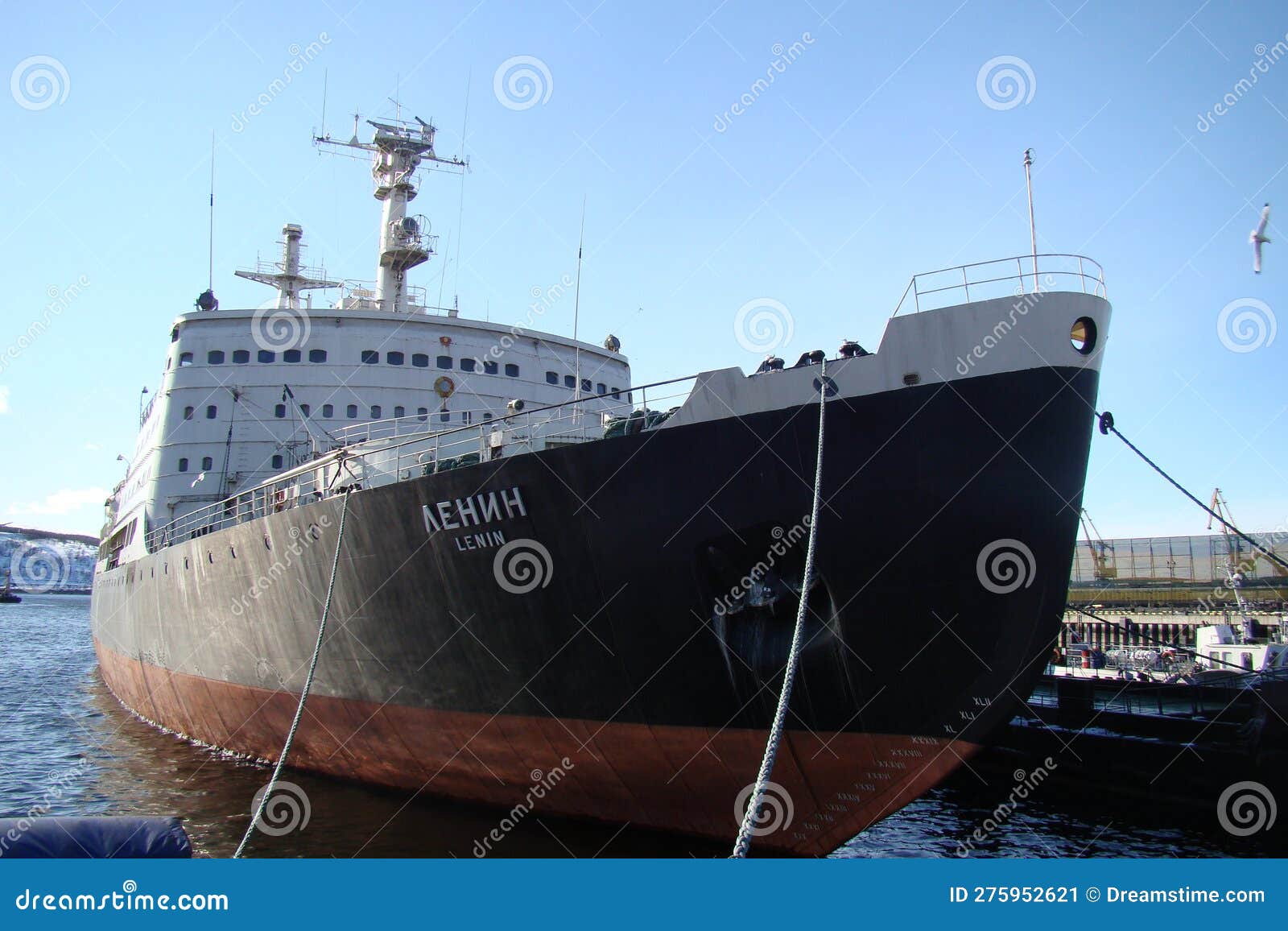 Icebreaker Lenin editorial photo. Image of icebreaker - 275952621