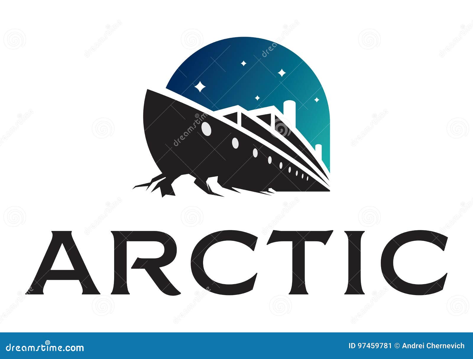 Icebreaker Ship Transparent Icon. Icebreaker Ship Symbol Design Vector ...