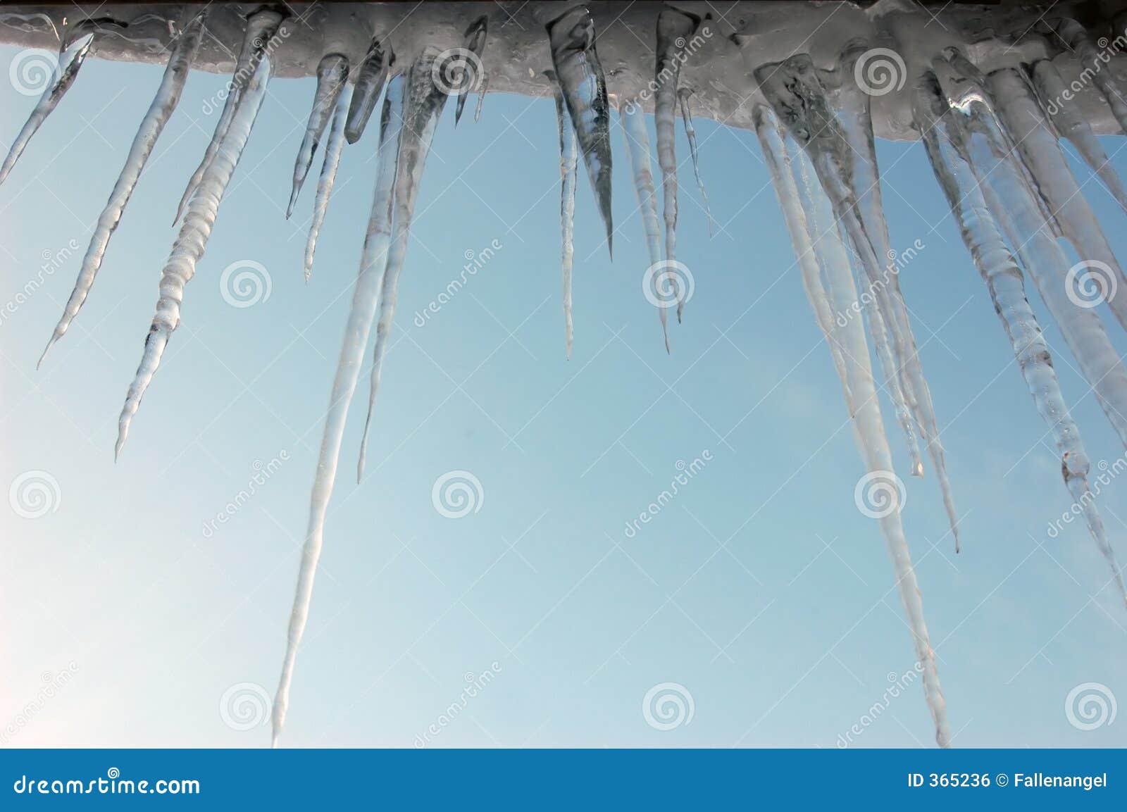 Icecle stock photo. Image of freezing, background, blue - 365236