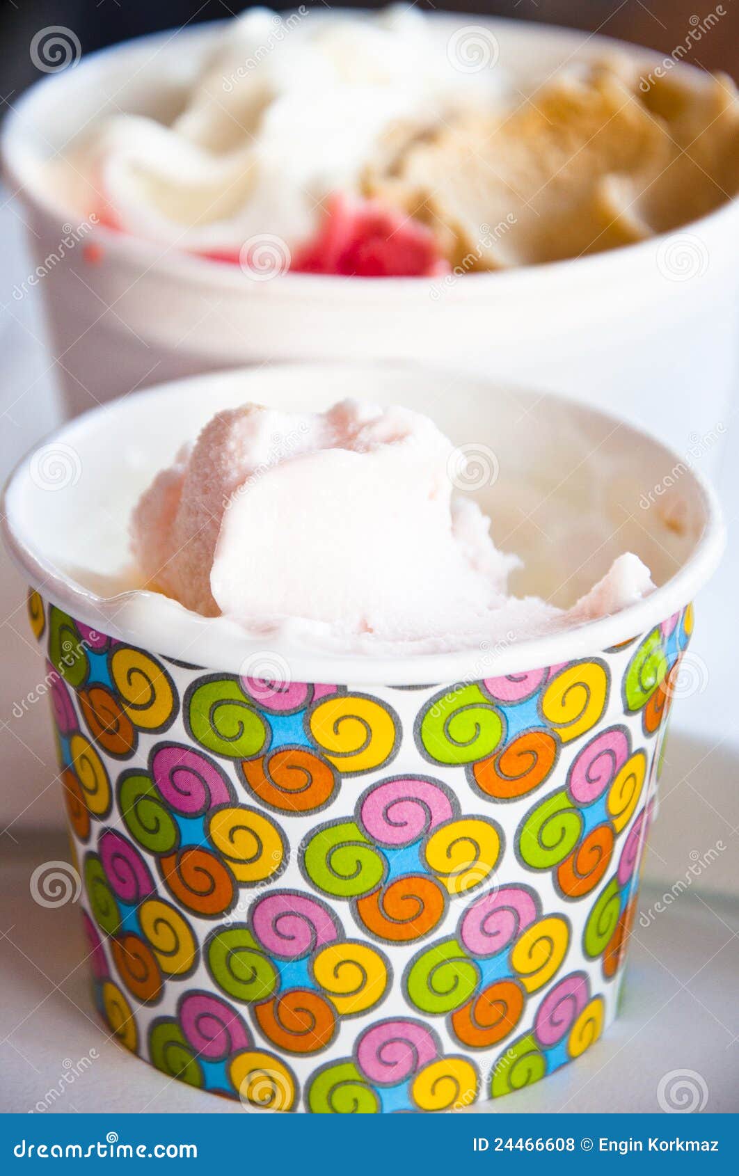 Icecream Cups Royalty Free Stock Photos - Image: 24466608